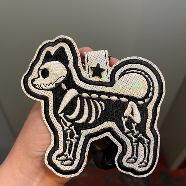 Crested Gecko Skeleton Sticker - Etsy