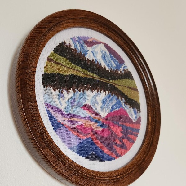 Round Frame, Modern Round Frame, Wooden Frame, Photo Frame - Etsy