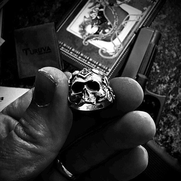 Phoenix Ring, 14K Real Gold Fire Bird Ring, Mythology Ring for Best ...