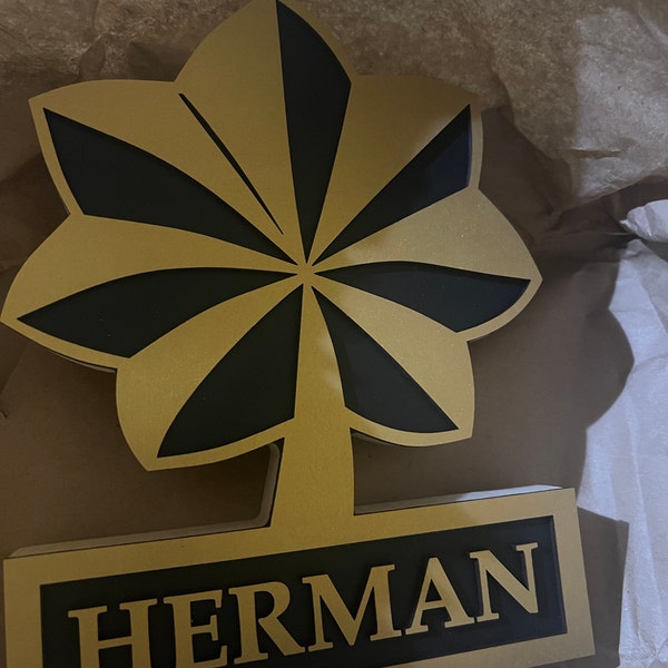 USAF Self Standing Rank Name Plate - United States Air Force Self ...