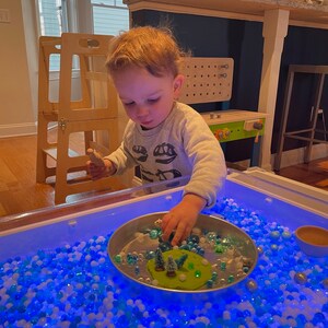 Light and Sensory Sand Activity Art Panel Box for Kids Children /one or ...