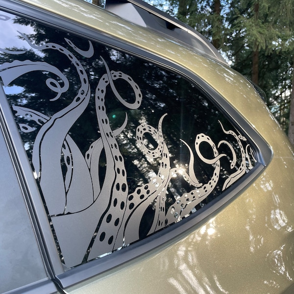 Custom Nature Trees & Ocean Vinyl Decal – Compatible With 2019–2026 ...