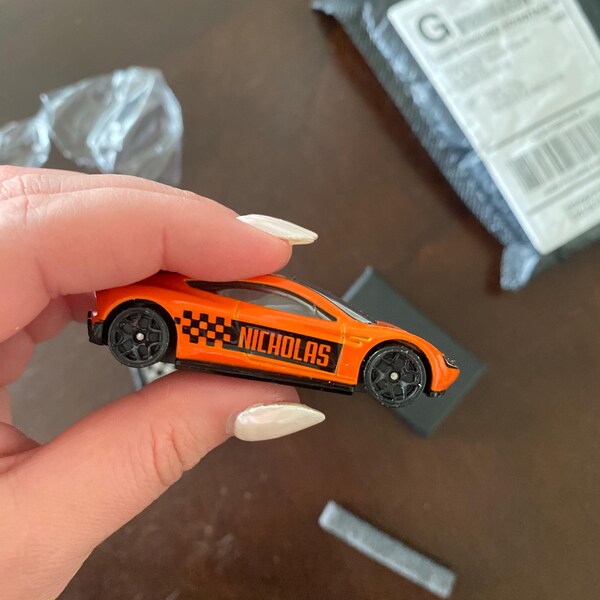 Racing Truck HOT WHEELS Personalized With Your Name. Japanese Cars ...