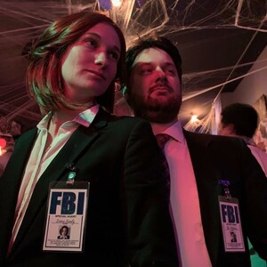 X FILES Dana Scully Badge ID Name Tag Card Costume Cosplay Prop ...