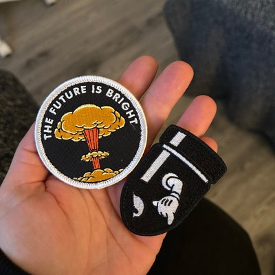 The Future is Bright Nuclear Explosion Morale Patch - Etsy