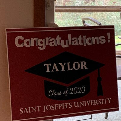 Personalized Senior Graduation Class of 2020 Yard Sign - Etsy