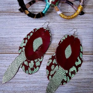 Mix HAIR on LEATHER Hide Scraps Mix of Different Colors / - Etsy