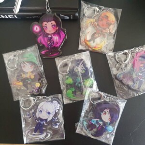 Monogatari Acrylic Charms - Etsy