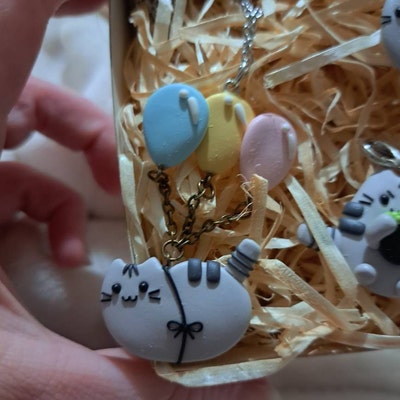 Grad Pusheen Necklace Graduate Gift Student Cat Jewelry - Etsy