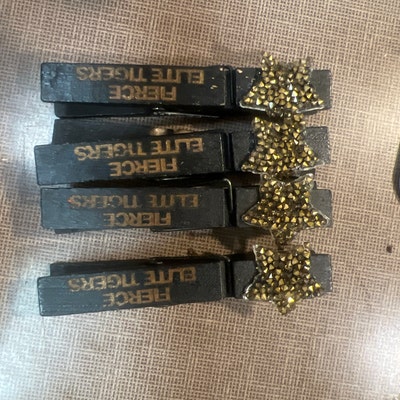 Spirit Clothes Pins Cheer Clothespins Cheerleading Clothes Pins Cheer ...