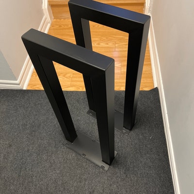 H28 X W12 U Shaped Console Table Legs 1 Pair - Etsy