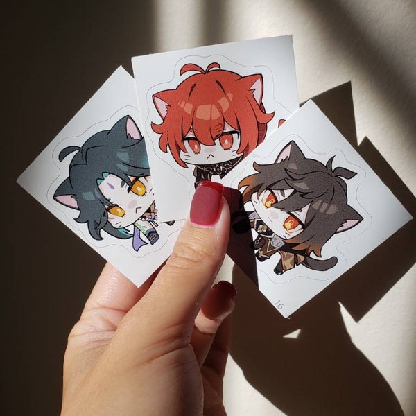 Honkai Star Rail Cat Blade Fan-made Kiss-cut Sticler - Etsy