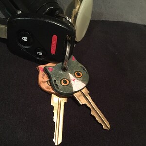 Cat Key Cover Small - Etsy
