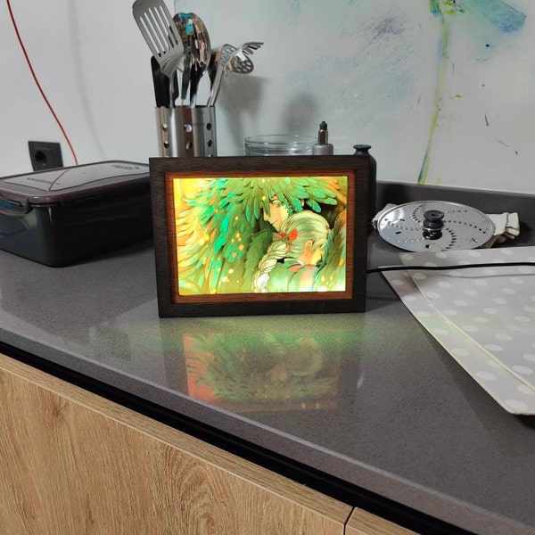 Legend of Zelda Night Light, Shadow Box, Legend of Zelda Link Lightbox ...