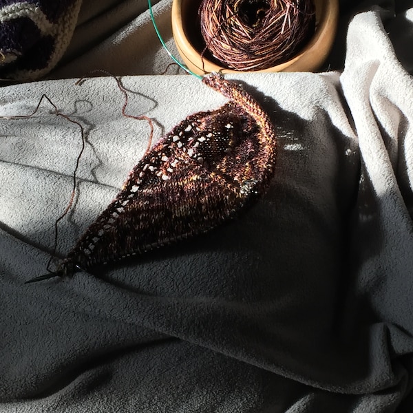 Mulberry Kobold Sock Willow Cottage Yarns - Etsy