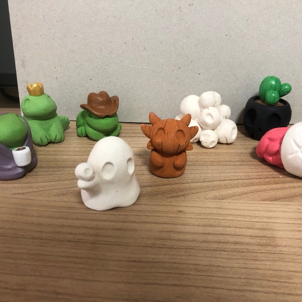 MYSTERY Box - Ghost - Blind Box & Sticker | Cute Art Collectables Décor ...