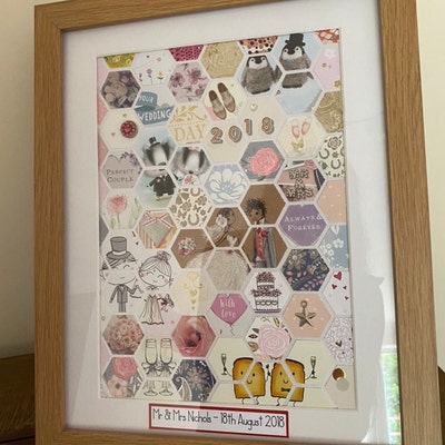 Gift Voucher, Handmade Bespoke Card Frame, Wedding, Birthday, New Baby ...