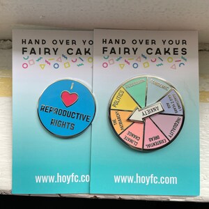 I Love Reproductive Rights Enamel Pin Human Rights Pin - Etsy