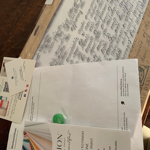 IOD Kindest Regards Stamp * Iron Orchid Designs Letter Script ...