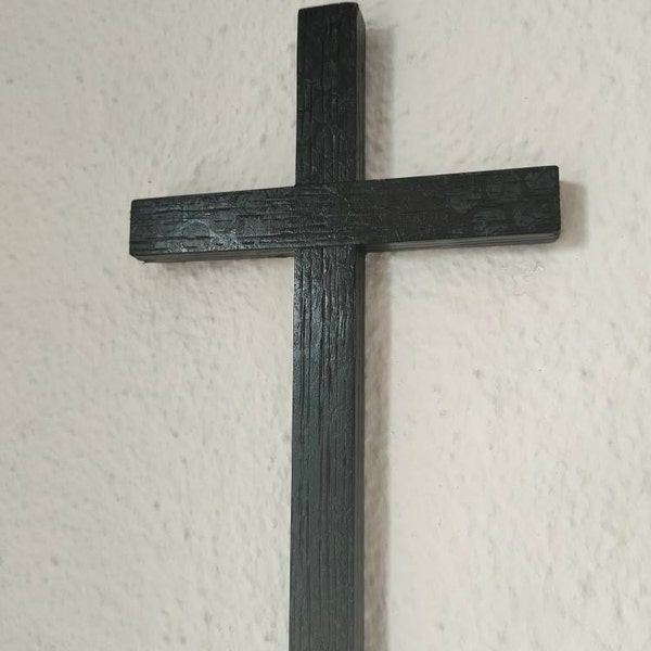 8 Plain Wall Cross Wood Black White Copper Pink and Brown Home Decor ...