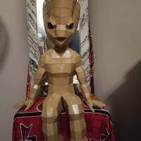 Papercraft Bull PDF Templatediy Pepakura Bull Paper - Etsy Canada