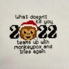 Baby's First Christmas Customizable and Personalized 4 CROSS STITCH ...