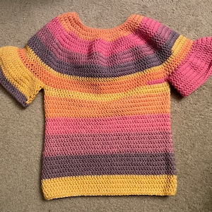 Easy Crochet Pullover Weekend Snuggle Sweater Cosy Slouchy Winter ...