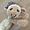 Sleepy Sheep Rag Doll / CROCHET PATTERN / Baby Lovey / Baby Sheep ...