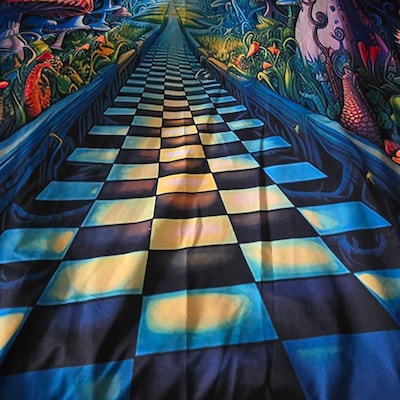 Chasing Rabbits Tapestry Collection Art, Alice in Wonderland ...