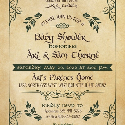 Frog Prince Fairy Tale Birthday Printable 5 X 7 Table Numbers ...