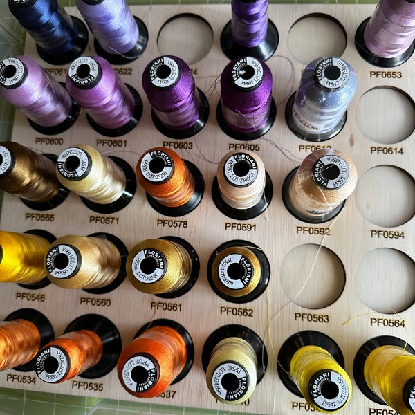 Floriani Embroidery Thread Storage Trays Thread Spool Organizers ...
