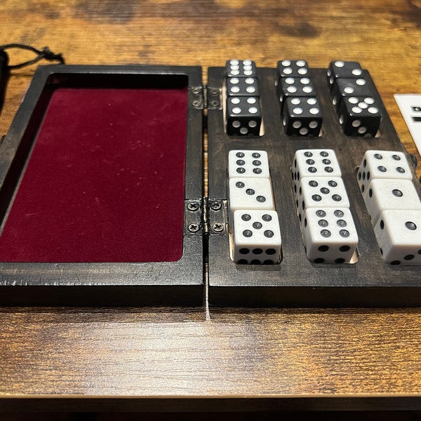 Lidded Knuckle Bones Game Set - Etsy