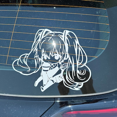 Sexy Anime Girl Car Vinyl - Etsy