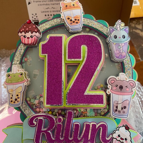 Roller Skate Cake Topper, Neon Cake Topper,roller Skate Birthday Cake ...