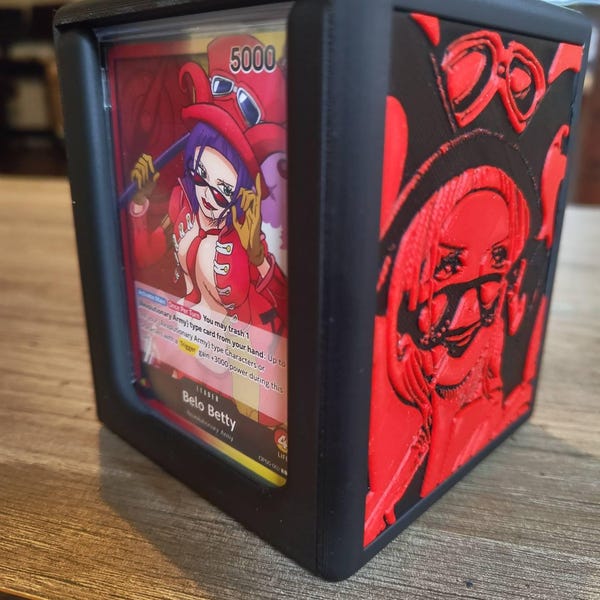 OPTCG DOUBLE WINDOWED Chopper Themed Deck Box!!! - Etsy