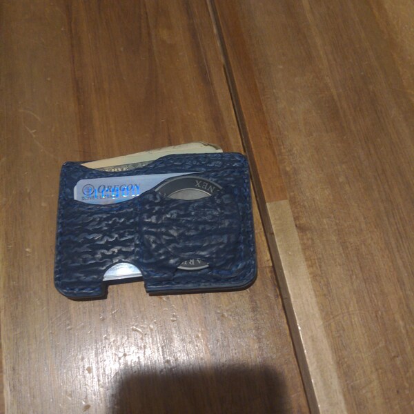 Custom Minimalist Leather Front Pocket Lewis Wallet, RFID Shield and ...