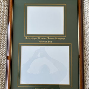 Diploma Frame, Degree Frame, Certificate Frame, Walnut/navy RC 8x6,9x7 ...