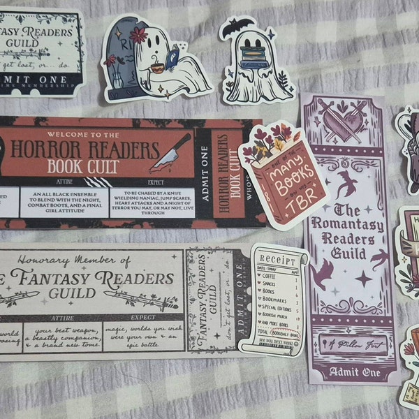 Romantasy Readers Guild | Ticket Bookmark | Fantasy Romance | Romance ...