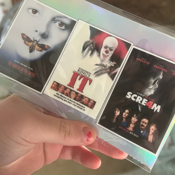 Mini Horror/scary Movie Posters, Magnet Movie Posters, 2x3 in Magnets ...