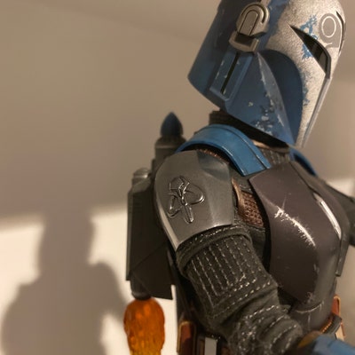 1/6 Scale Bo Katan Mythosaur Shoulder Pauldron Mandalorian - Etsy