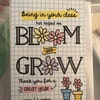 Editable End of Year Bloom and Grow Printable Teacher Appreciation Gift ...