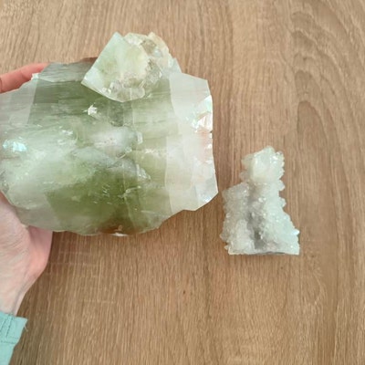 Amethyst Geodes Inside Calcite Crystal Natural Specimen - Etsy