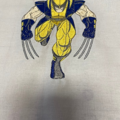 Wolverine Embroidery Design Files for Machine Embroidery. - Etsy