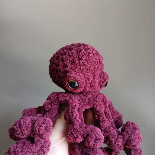 NO-SEW Crochet PATTERN: Paula the Octopus (english/français) - Etsy