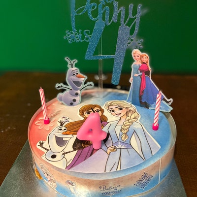 Frozen Elsa Cake Topper Bundle - Etsy