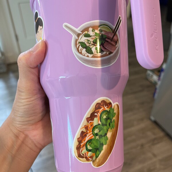 Korean Soju Bottle Die-cut Stickers | Water-resistant, Laminated, Vinyl ...