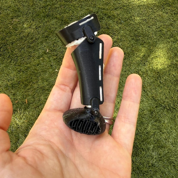 3D Printable Prosthetic Hand STL File: DIY Assistive Device (digital ...