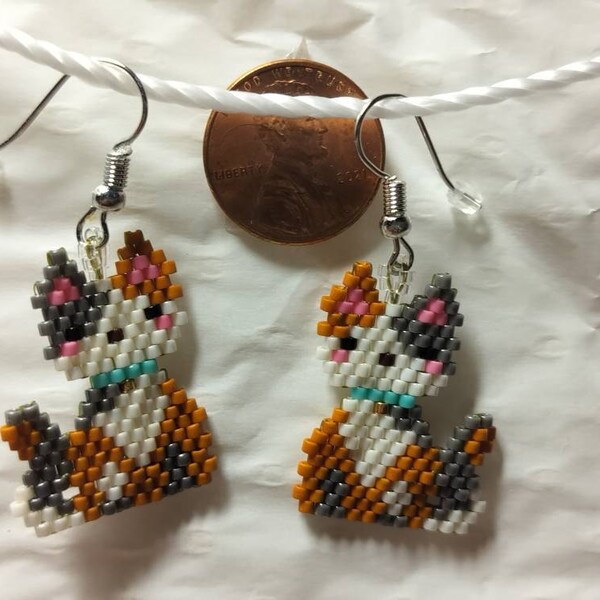 Kawaii Rainbow_brick Stitch Pattern for Miyuki Delica Bead, Beading ...