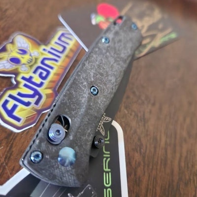 MINI Bugout Crossfade Shredded Carbon Fiber Scales for - Etsy