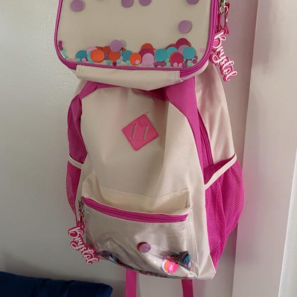 Personalized Name Keychain: Kids Backpack Tag - Etsy